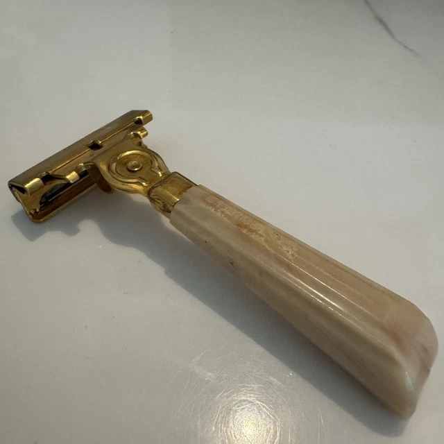 VINTAGE EVERSHARP SCHICK Injector Safety Razor Type G Bakelite Handle ...