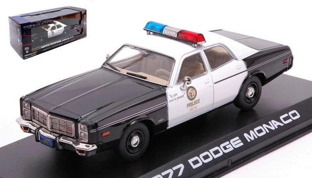 DODGE MONACO 1977 Metropolitan Police-Terminator 1984 1:43 Greenlight ...