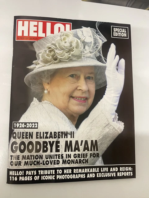 HELLO! MAGAZINE - Death Of Queen Elizabeth II Special 19th September ...