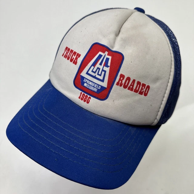 TRUCK ROADEO 1986 Ball Cap Hat Snapback Baseball Springfield Missouri ...