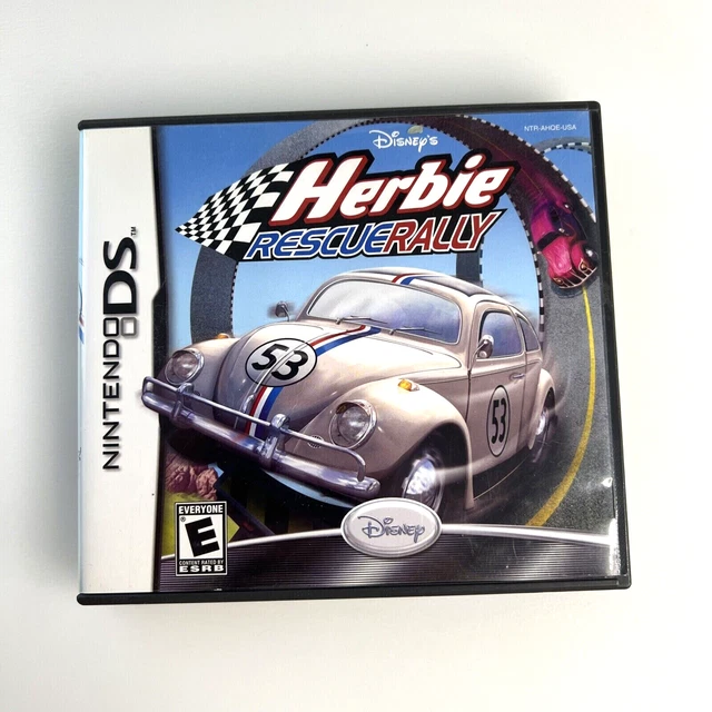 DISNEY'S HERBIE: RESCUE Rally Nintendo DS With Map and Game Fast ...