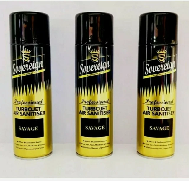 SOVEREIGN PROFESSIONAL TURBOJET Air Sanitiser Blast Spray Savage Pack ...