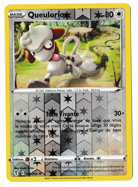 CARTE POKÉMON QUEULORIOR 128/203 Reverse Evolution Céléste - FR 🔥 EUR 1 ...