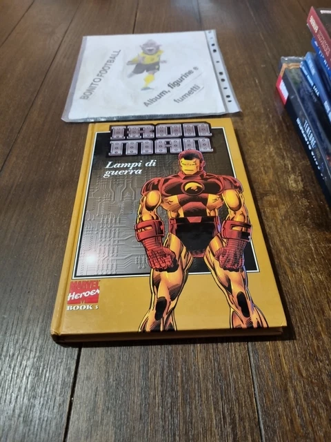 IRON MAN LAMPI Di Guerra Marvel Heroes Cartonato Rif. Retro CV Mob 163 ...