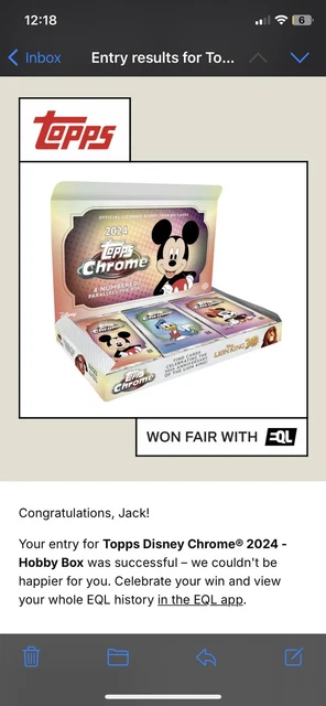 TOPPS CHROME DISNEY 2024 🏰 - Hobby Box - 4 AVAILABLE 🔥 £499.95 ...