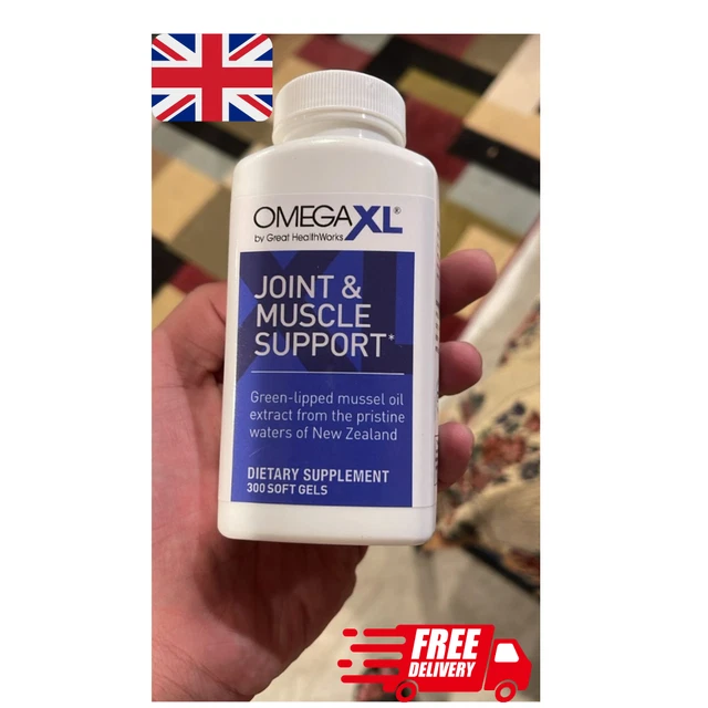 OMEGA XL 300 Capsules -Green Lipped Mussel Omega 3 Joint Relief ...