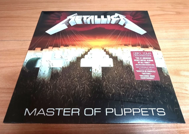 METALLICA - MASTER OF PUPPETS - LP Remastered (Mint/Sealed - Nuovo ...