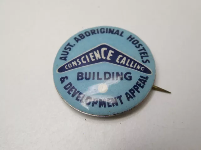 Australian Aboriginal Hostels And Building Development Appeal Pin Tin Day