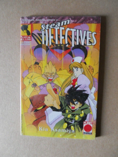 STEAM DETECTIVES N 2 1998 Kia Asamiya Planet Manga [G921] EUR 2,32 ...