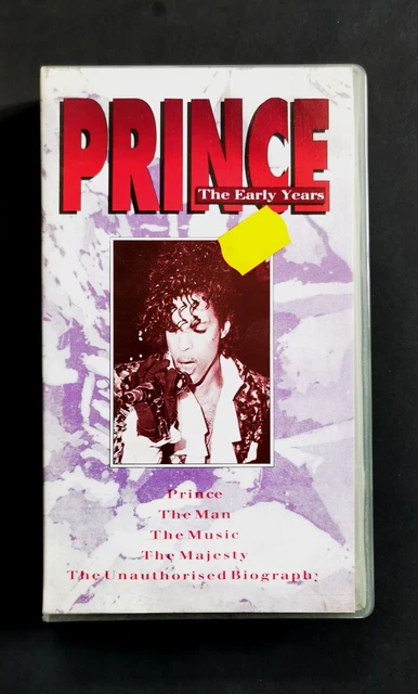 PRINCE - THE Early Years - VHS Cassette EUR 25,00 - PicClick FR