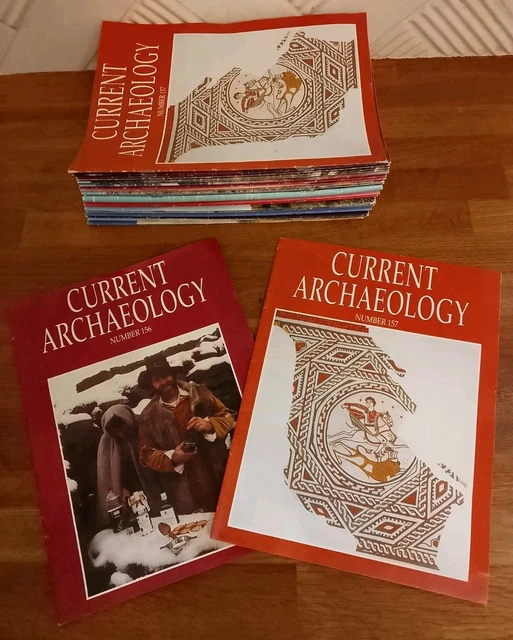 MAGAZINES - X30 Issues Of Current Archeology Magazine Between #156-#184 ...