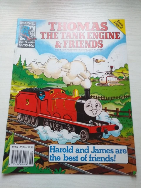 MARVEL COMIC THOMAS The Tank Engine & Friends Issue No. 55...1989 (B50 ...