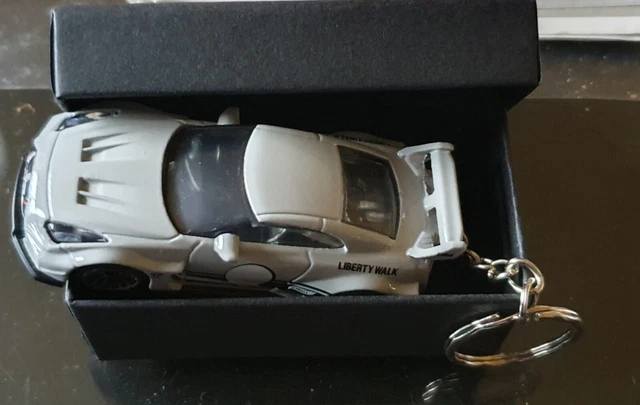 NISSAN SKYLINE GT-R R35 Liberty Hot Wheels Keychain key ring In Box £15 ...