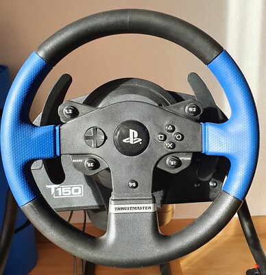 STEERING WHEEL THRUSTMASTER T150 Pro 3 Pedals PC/PS3/PS4/PS5 Used VB £ ...