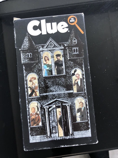 CLUE THE MOVIE VHS Madeline Kahn Christopher Lloyd Tim Curry Rare OOP ...