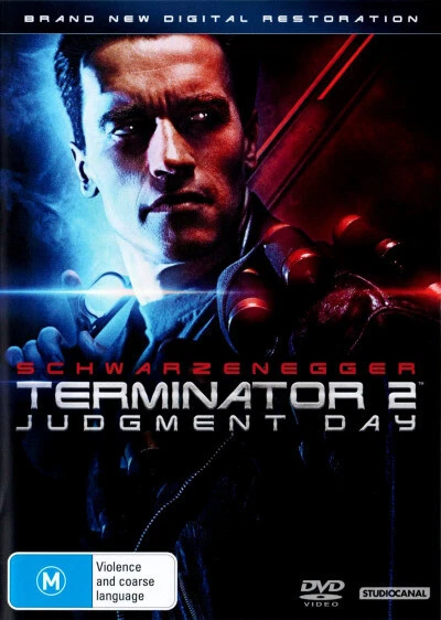 TERMINATOR 2 JUDGMENT Day DVD | Arnold Schwarzenegger | Region 4 & 2 ...