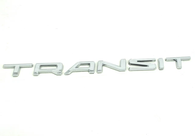 GENUINE NEW FORD TRANSIT REAR DOOR BADGE Emblem 2013+ Custom & Connect ...