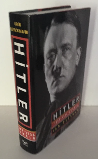 WW2 HISTORY BOOK Hitler 1889-1936 Hubris By Ian Kershaw Nazi Biography ...