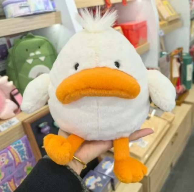 JELLYCAT GRUMPY DELIA Duck Plush - 23cm Fun Stuffed Toy with Tags, Mood ...