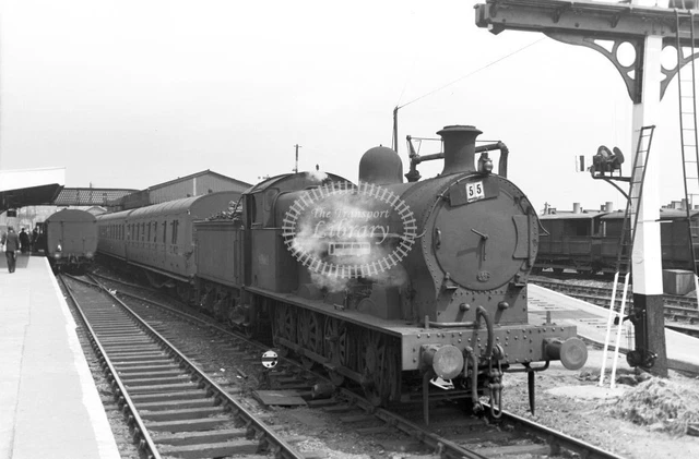 PHOTO BR British Railways Steam Locomotive 49168 at Barry Town in 1955 ...