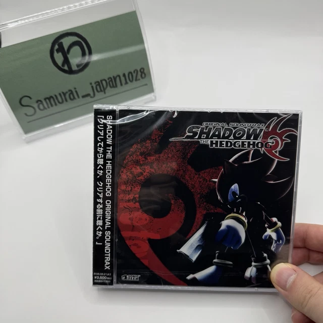 SHADOW THE HEDGEHOG Original Soundtrax SOUNDTRACK GAME MUSIC 2 CD Crush ...
