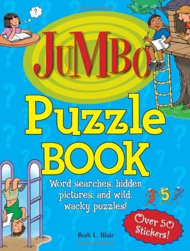 JUMBO PUZZLE BOOK: Word Searches, Hidden Pictures, and Wild, Wacky ...