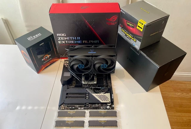 ASUS ROG ZENITH II Extreme Alpha Motherboard + AMD Ryzen™ Threadripper ...