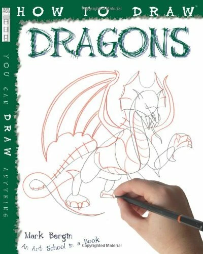 HOW TO DRAW Dragons By Mark Bergin £4.47 - PicClick UK