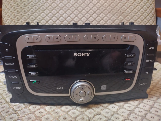 FORD AUTORADIO 6000 MP3/CD/AUX, Model Sony CDX-FS307EB, EUR 11,00 ...