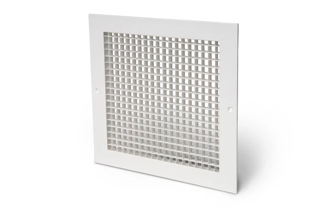 ALUMINIUM EGG CRATE grille white ventilation office ceiling supply ...