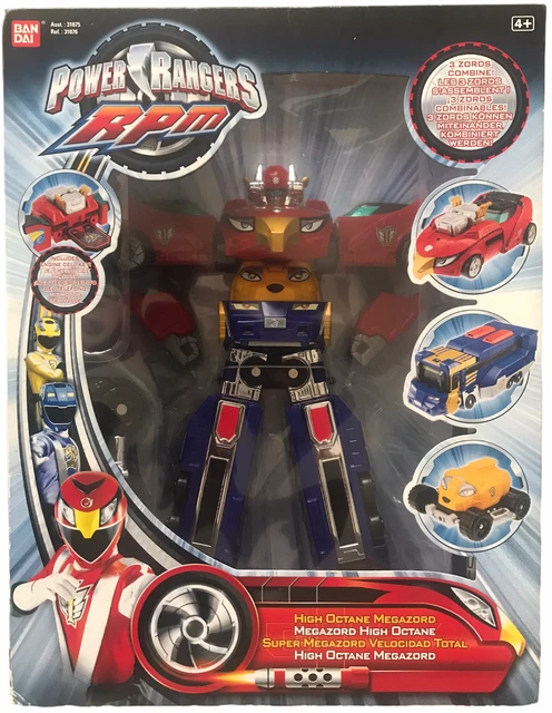 POWER RANGERS RPM High Octane Megazord Action Figure Set NEW Double ...