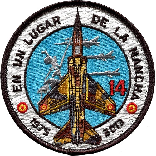 PARCHE MIRAGE F1 ALA 14 Ejército Aire Spanish Air Force Military Patch ...