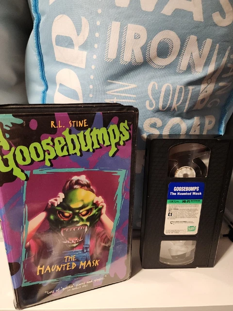 GOOSEBUMPS THE HAUNTED Mask VHS 1996 Clamshell Vintage Movie R.L. Stine ...
