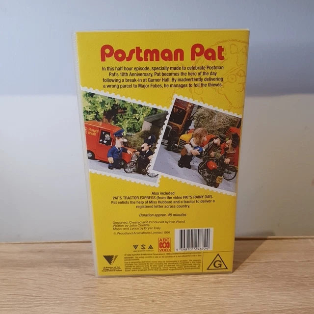 POSTMAN PAT AND the Toy Soldiers VHS Video Tape 1991 RARE $45.00 ...
