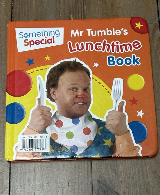 MR TUMBLE SOMETHING Special: Lunchtime Board Book (Justin Houae ...