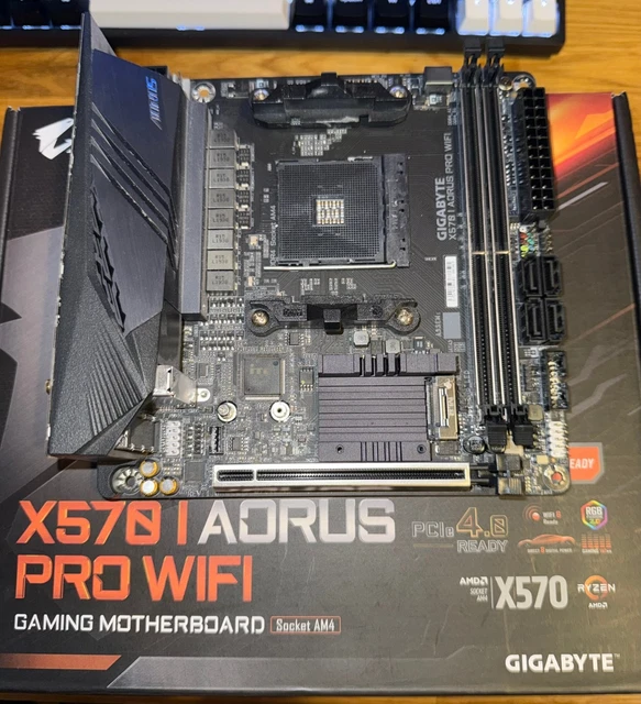 GIGABYTE X570 I AORUS PRO WIFI AM4 Mini-ITX Motherboard Ryzen 5000 PCIe ...