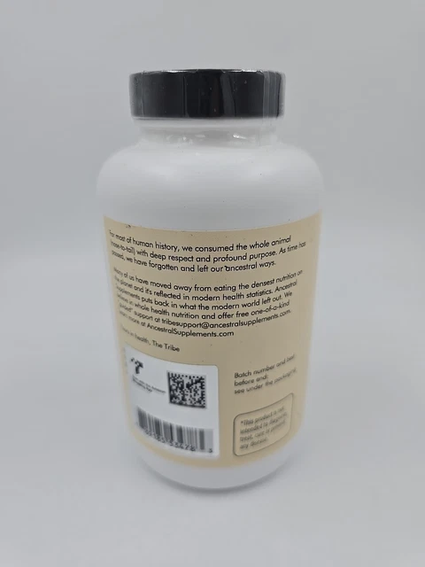 180 X GRASS Fed Beef Liver Capsules, Supports Energy Production ...