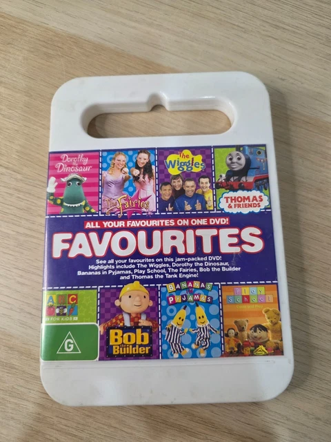 ABC FOR KIDS Favourites DVD Region 4 PAL Bob Bananas Wiggles Thomas ...