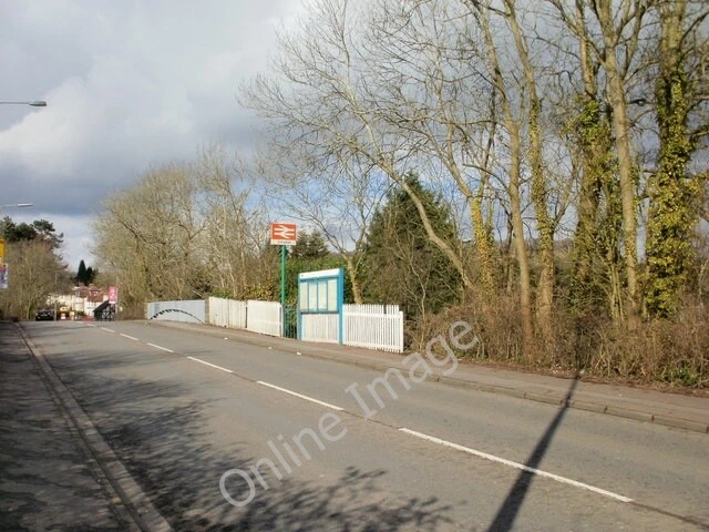 PHOTO 6X4 PEDESTRIAN entrance to Coryton railway station, Cardiff ...