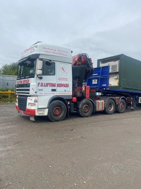 DAF XF 8X2 Tractor Unit Fitted With Fassi F660xp Hiab £50,000.00 ...