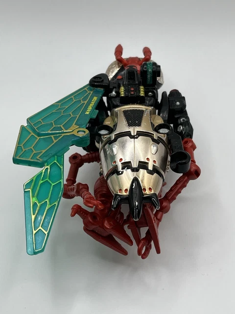 1997 TRANSFORMERS BEAST Wars Evil Predacon Waspinator Action Figure ...