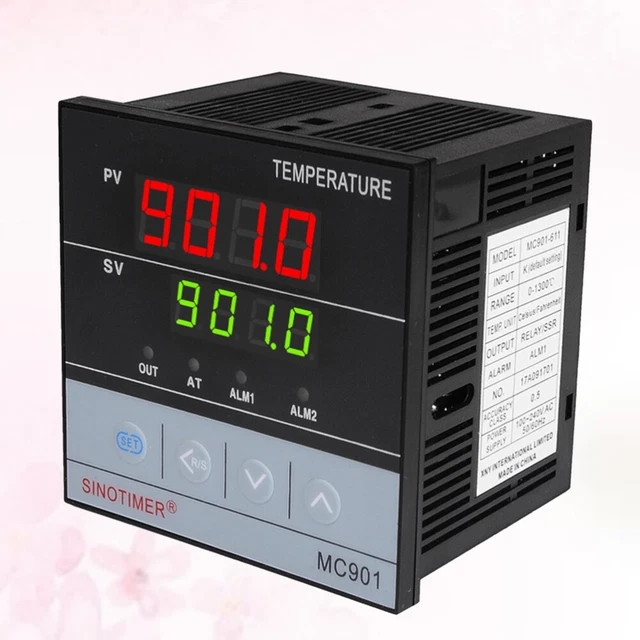 THERMOSTAT DE TEMPÉRATURE Pid Régulateur Manette Contrôleur Chauffage EUR 29,15 - PicClick FR