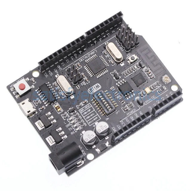 WIFI R3 ATMEGA328P+ESP8266 32Mb USB-TTL CH340G For NodeMCU NEW $7.99 ...