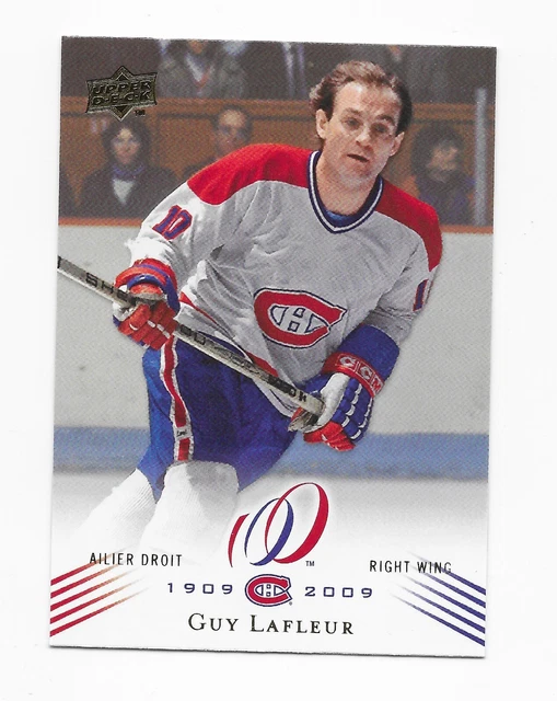 2008-09 UD MONTREAL Canadiens Centennial - Guy Lafleur # 18 Hockey Card ...