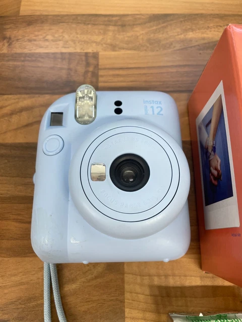 FUJIFILM INSTAX MINI 12 Instant Camera - Pastel Blue £60.00 - PicClick UK