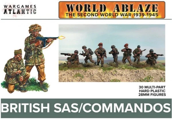WORLD ABLAZE, THE Second World War: British SAS/Commando Perfect for ...