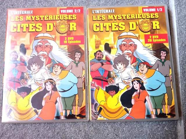 LES MYSTÉRIEUSES CITÉS d'Or SERIE INTEGRALE les 39 épisodes en 4 DVD ...