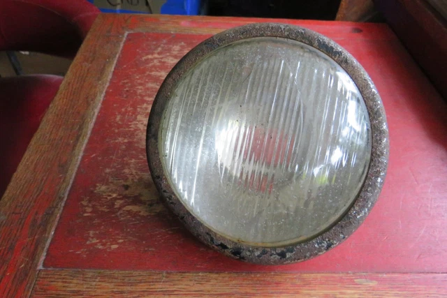 LUCAS CATS EYE Head Lamp Glass Bsa Villiers Classic Motorcycle £25.00 ...