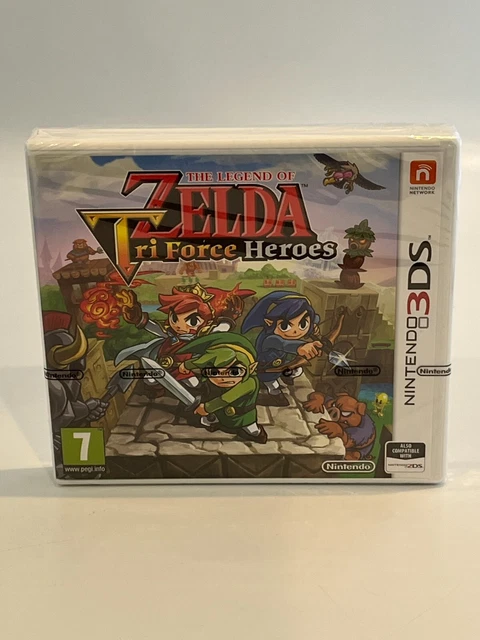 NINTENDO 3DS THE Legend Of Zelda Tri Force Heroes Brand New Factory ...