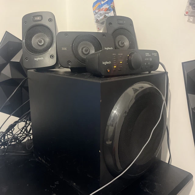LOGITECH Z906 5.1 Surround Sound Speaker System THX, Dolby Digital, DTS ...